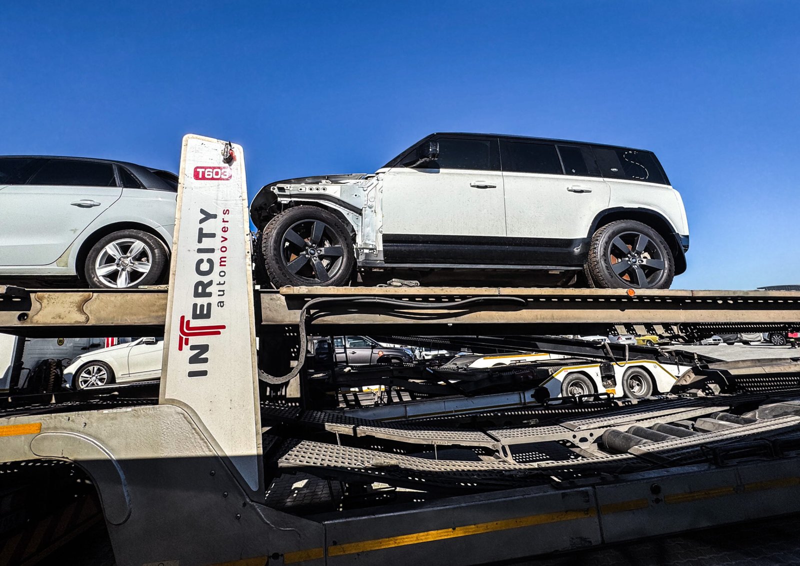 Accident Damaged Car Transport